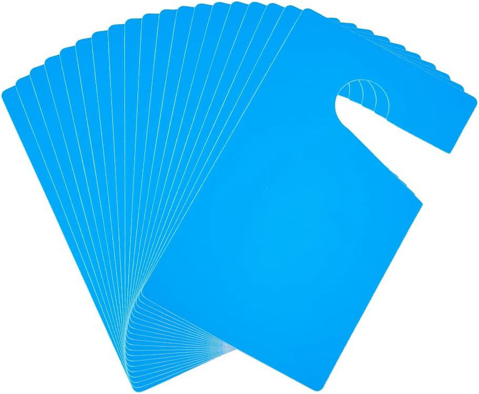 PVC Blank Hanging Door Handle Hanger Tags Blank Memo Board for Home ...