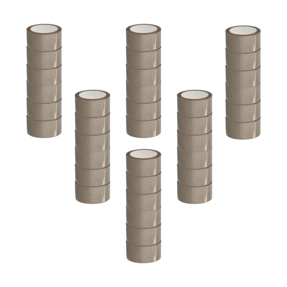 PVC Carton Sealing Tape, 2" x 55 Yards, 2.1 Mil, Tan , 3240 Rolls, for ...