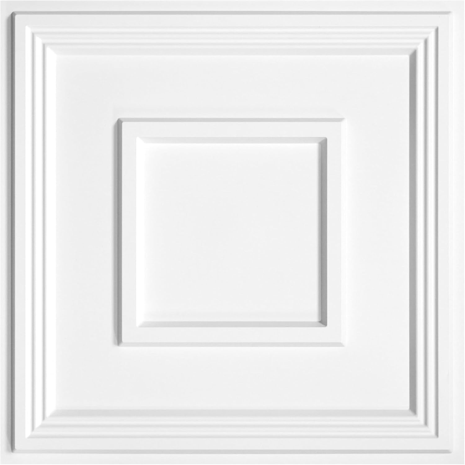 PVC Ceiling Tiles, 2'x2' Glue Up Panel White to Prevent Breakage Cover ...