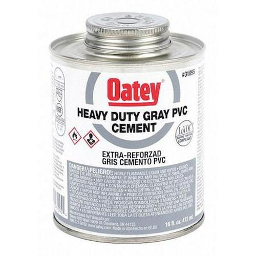 PVC Cement, Gray, 16 oz. - Walmart.com
