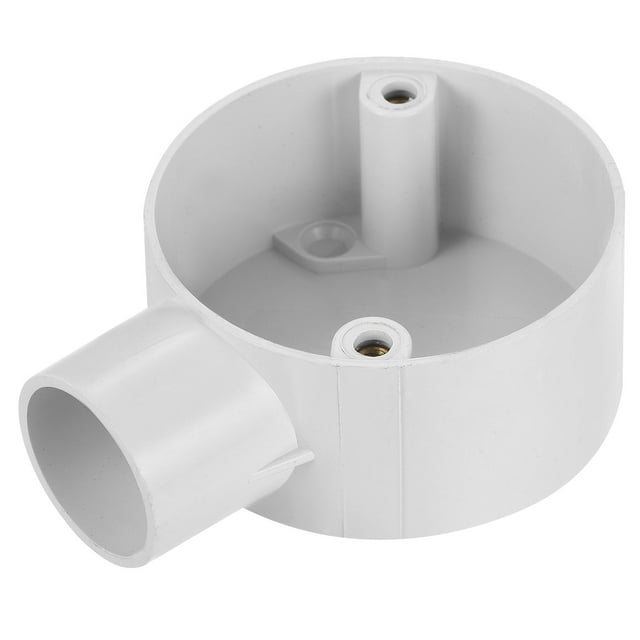 PVC Conduit Box Junction Box (NO Cover) 1 Way 25mm M4 x 0.7 Waterproof ...