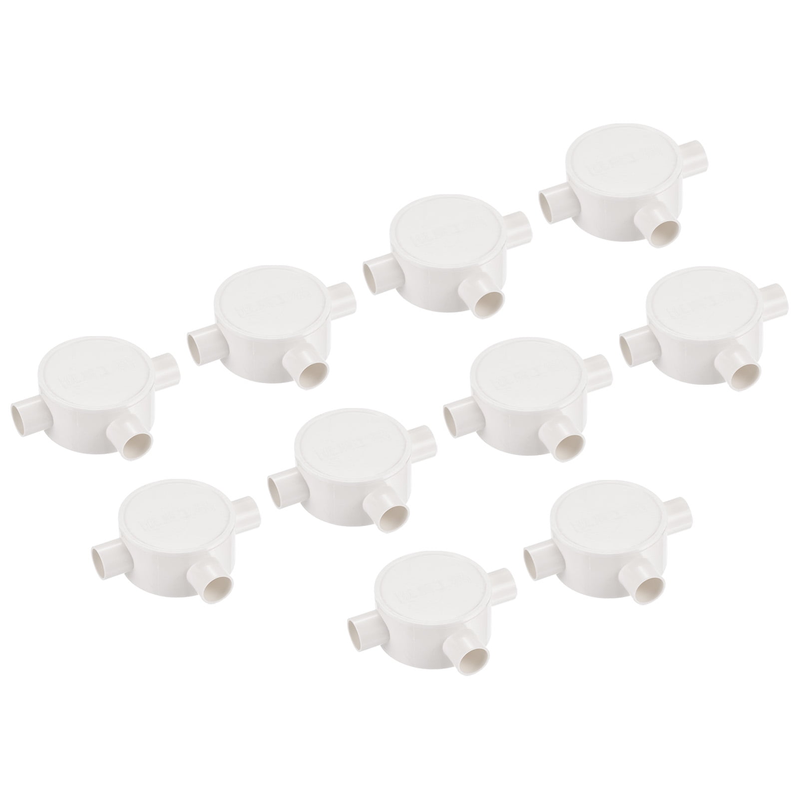 PVC Conduit Box Junction Box T-Shaped Round Wire Box 16 mm for Home ...