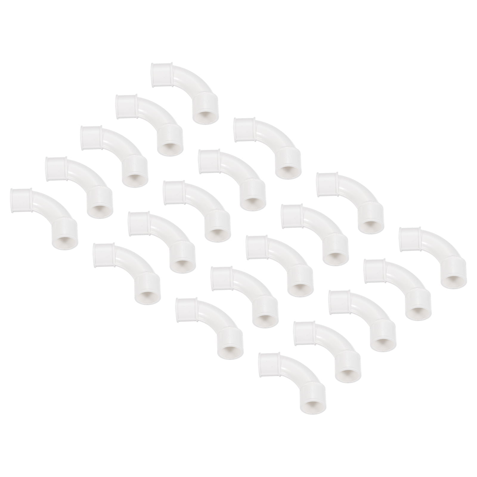 PVC Conduit Coupler Elbow Fittings 20mm White Change Direction for Hose ...