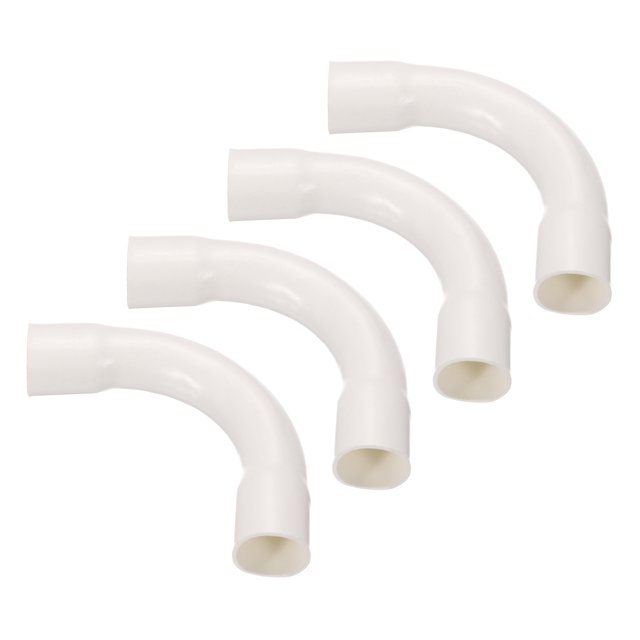 Conduit Coupler Elbow Fittings 20mm White Change Direction for Hose ...