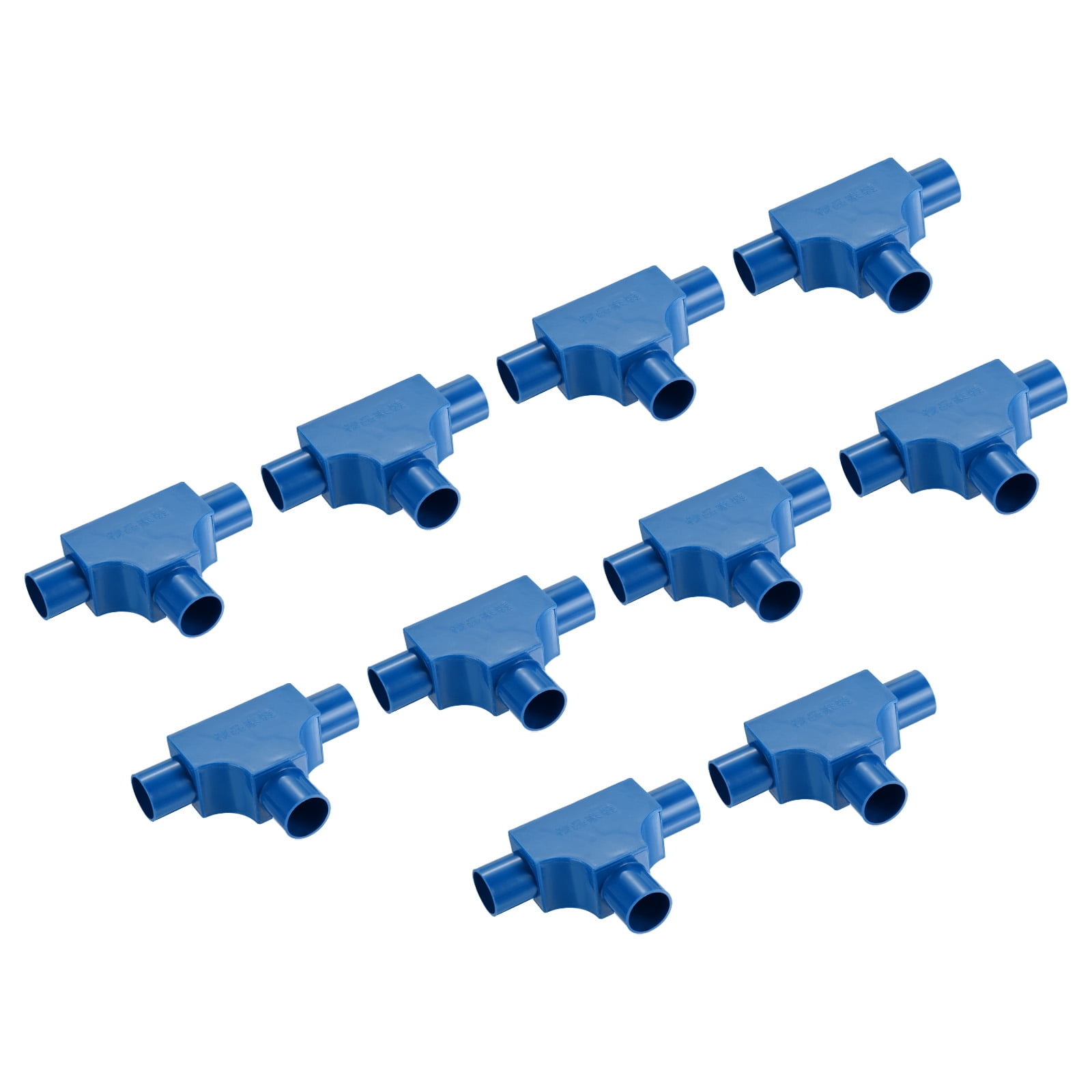 PVC Conduit Coupler T-Shaped Wire Box White 20 mm 3 Ways for Hose Electrical Conduit with Access ...