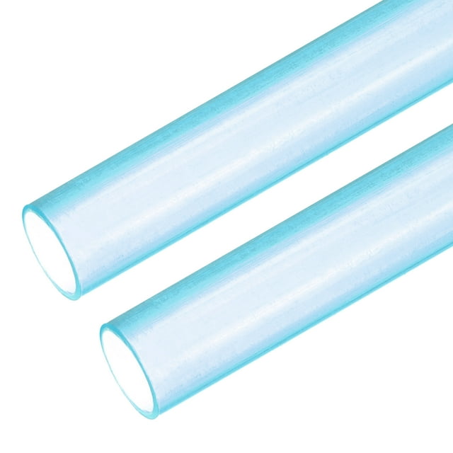 PVC Conduit Pipe Straight Tube 16mm Transparent Blue for Hose ...