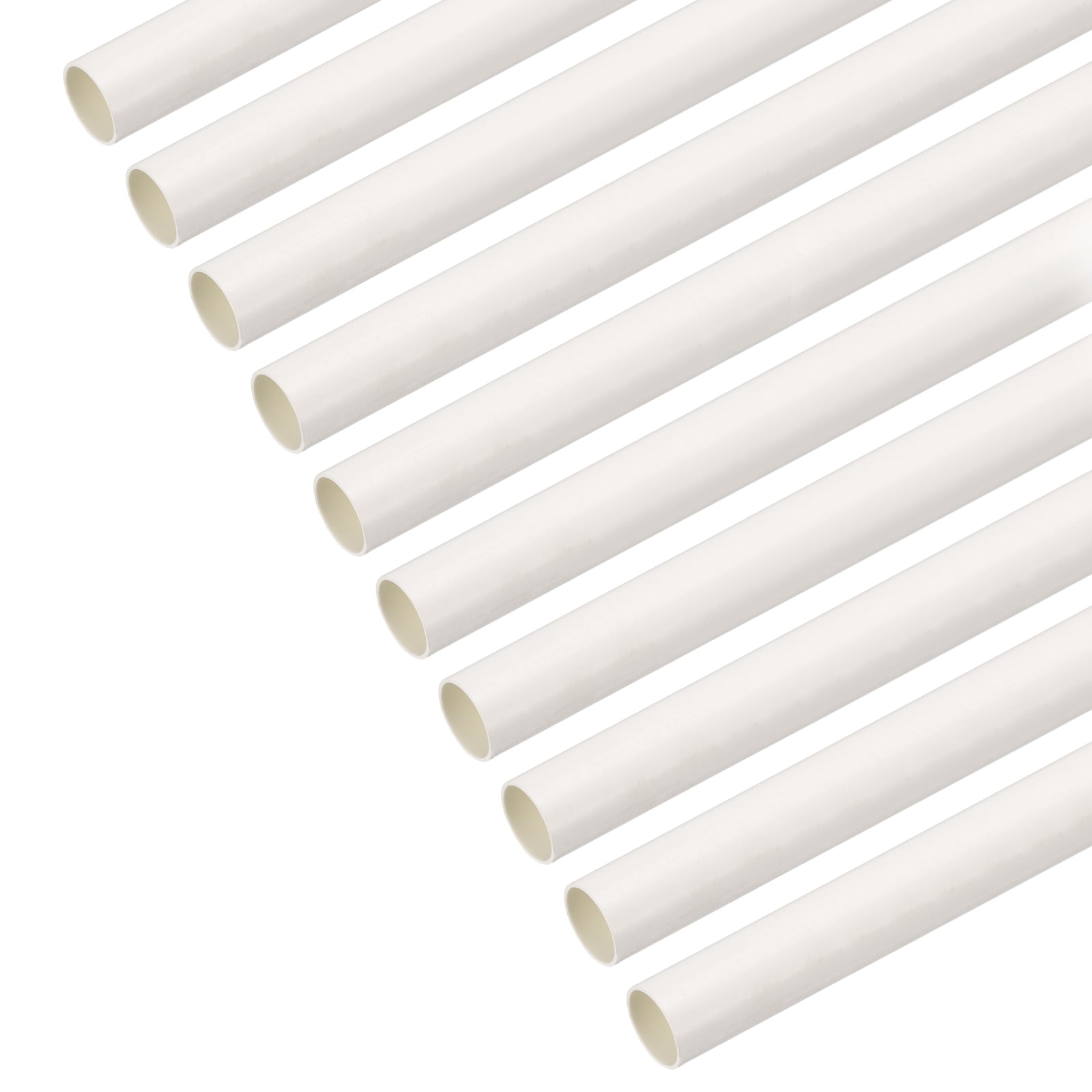 PVC Conduit Pipes White Straight Tubes 25mm Conduit Pack of 10 ...