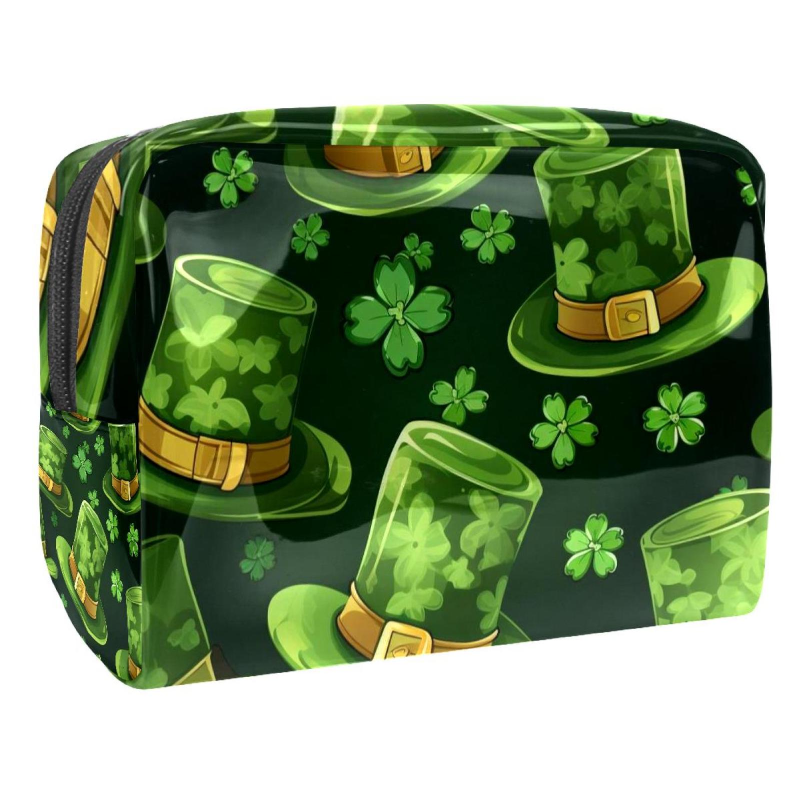 PVC Cosmetic Makeup Organizer Storage Bag with Zipper, Printed Design ...