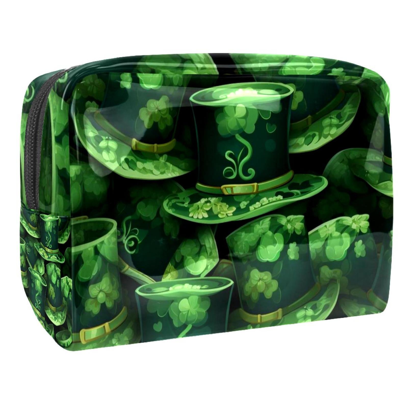 PVC Cosmetic Storage Bag with Zipper, Printed Design, Travel Pouch ...