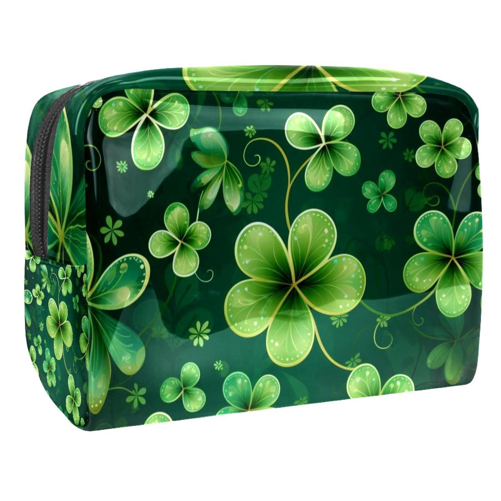 PVC Cosmetic Storage Bag with Zipper, Printed Design, Travel Pouch ...