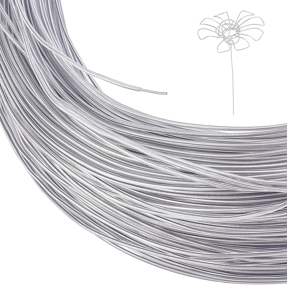 PVC Covered Iron Craft Wire 24 Gauge Bendable Metal Wire for Jewelry ...