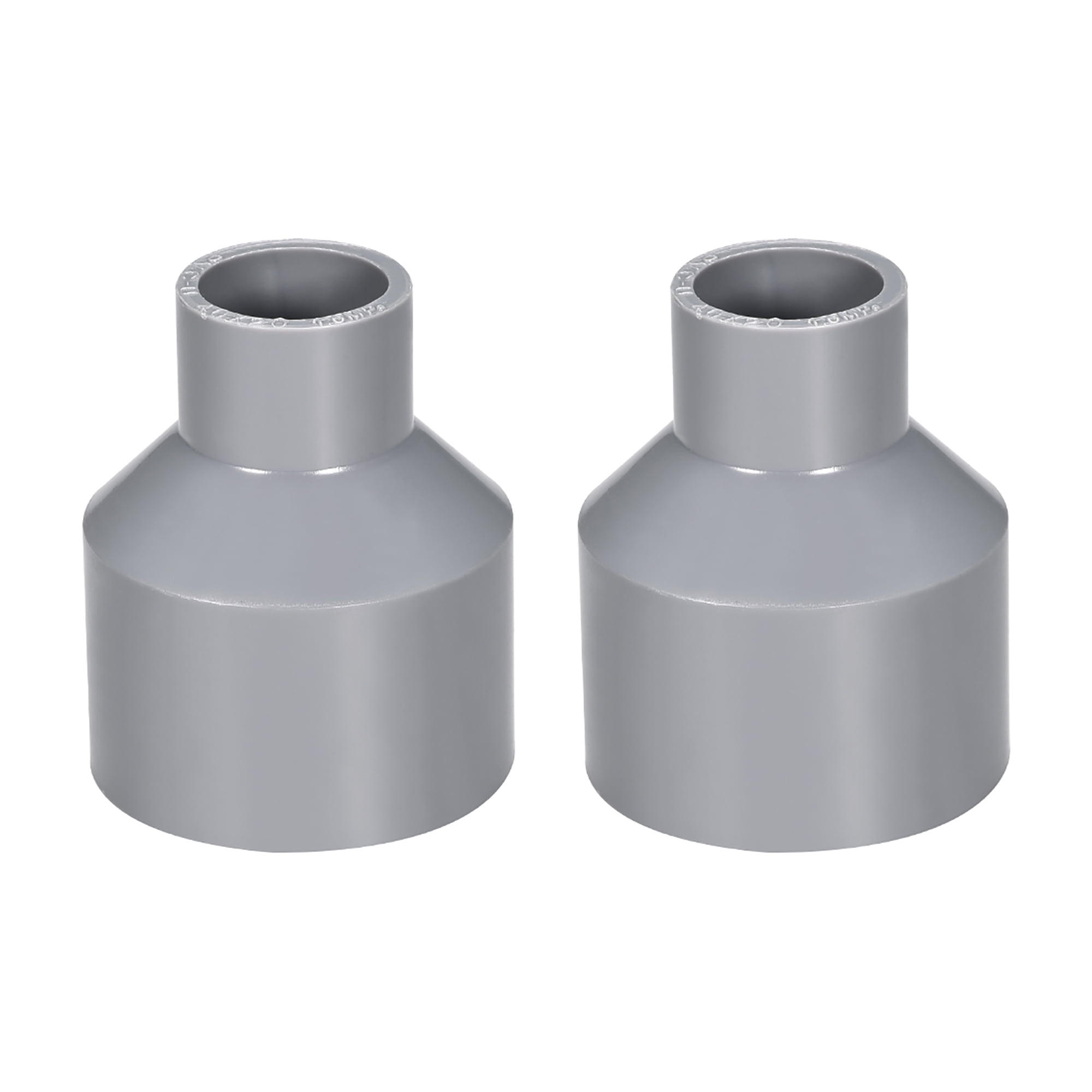 PVC DWV Reducing Coupling Schedule 40 Gray 1/2-inch x 1-1/4-inch Socket ...
