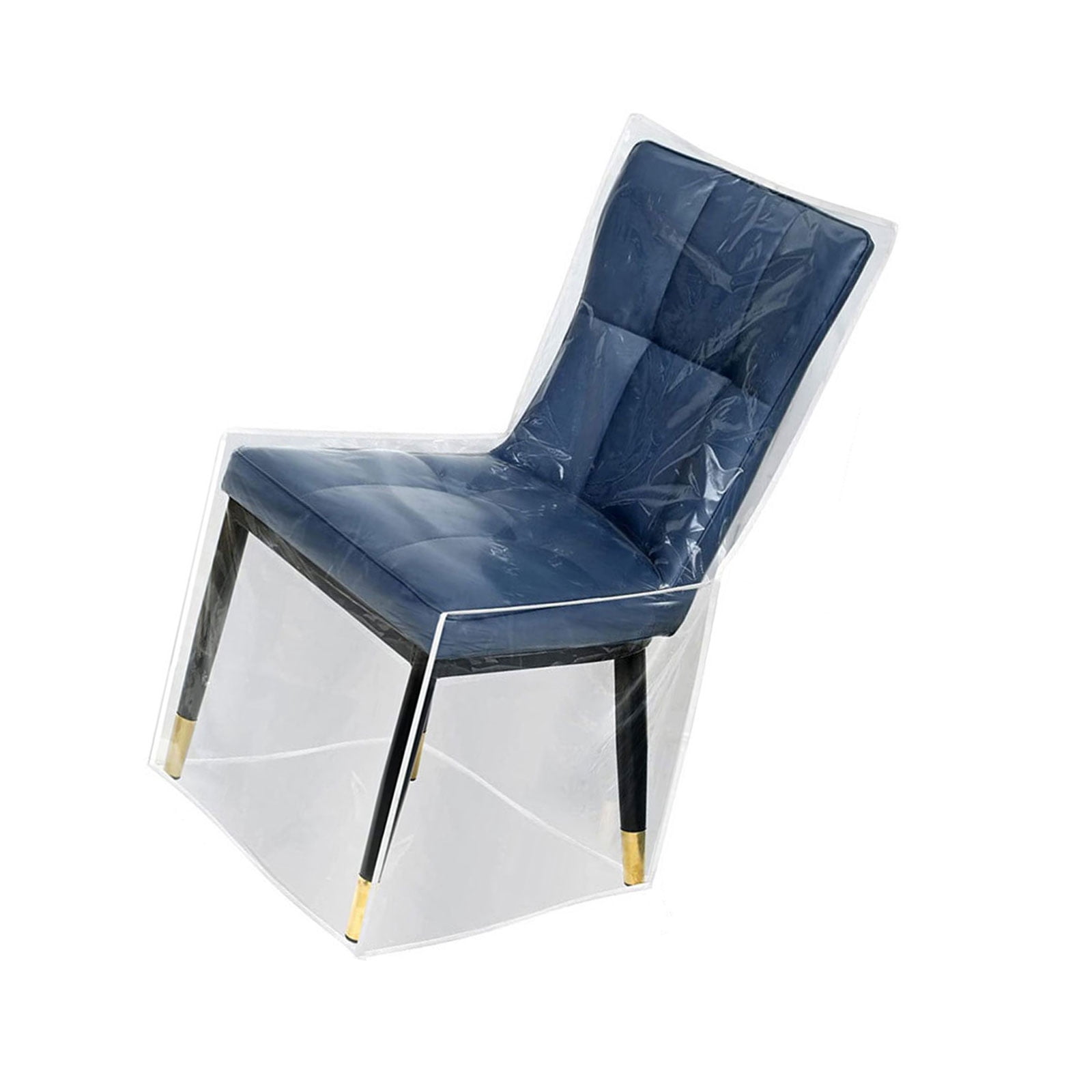 PVC Dining Chair Dust Guard Clear Chair Protector Transparently Chair ...