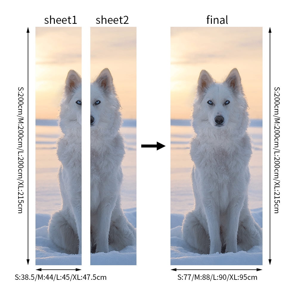 PVC Door Sticker Modern 3D Abstract Leaf Flowers Wallpaper Living Room ...