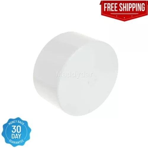 PVC Drain Cap Sewer Drainage Pipes Piping Underground Fitting Connector ...