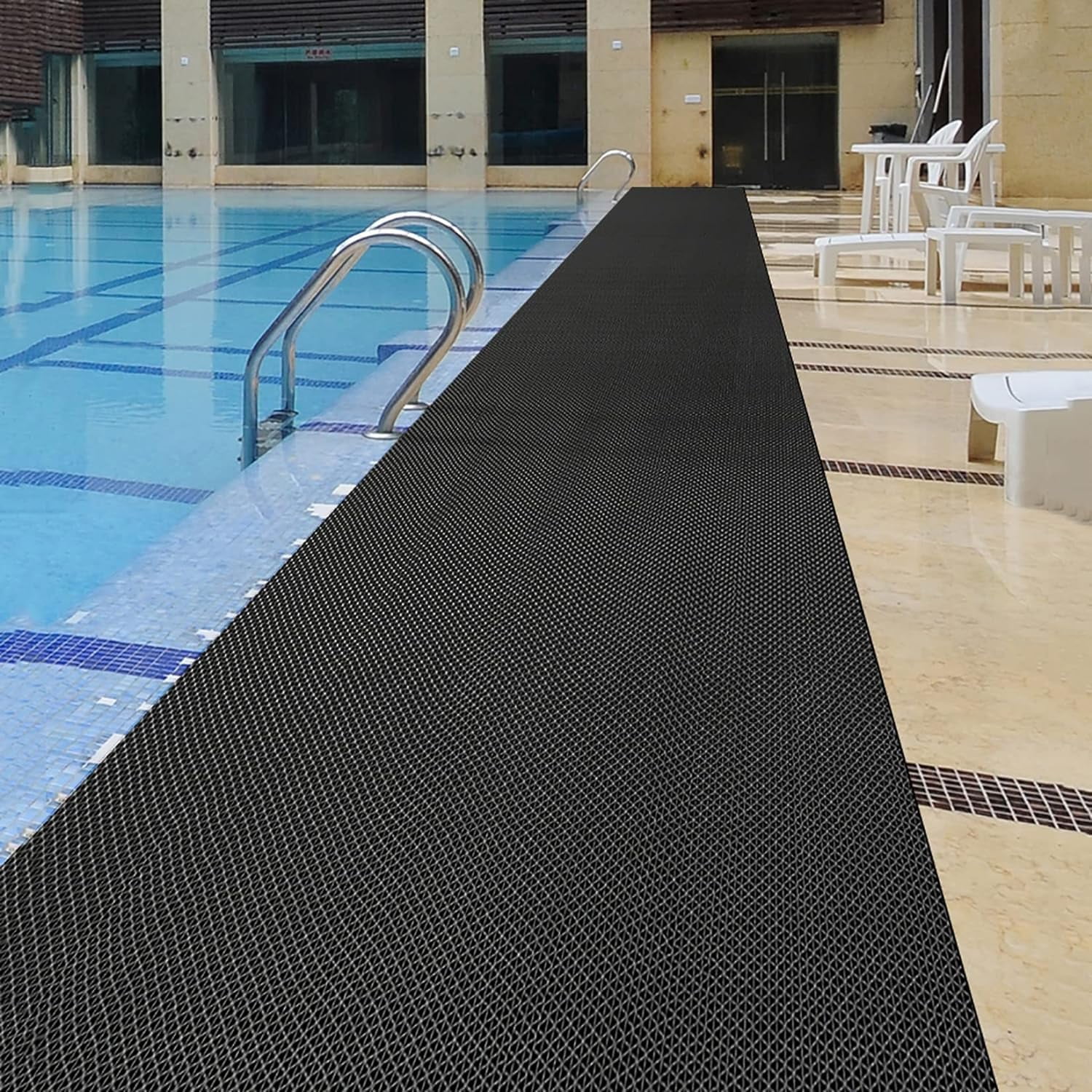 PVC Drainage Floor Mat Non-Slip Commercial Wet Area Mat for Outdoor and ...