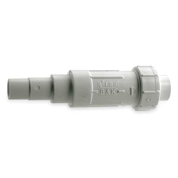 PVC EZ Span Repair Coupling, Solvent x Solvent, 2-1/2 in Pipe Size ...