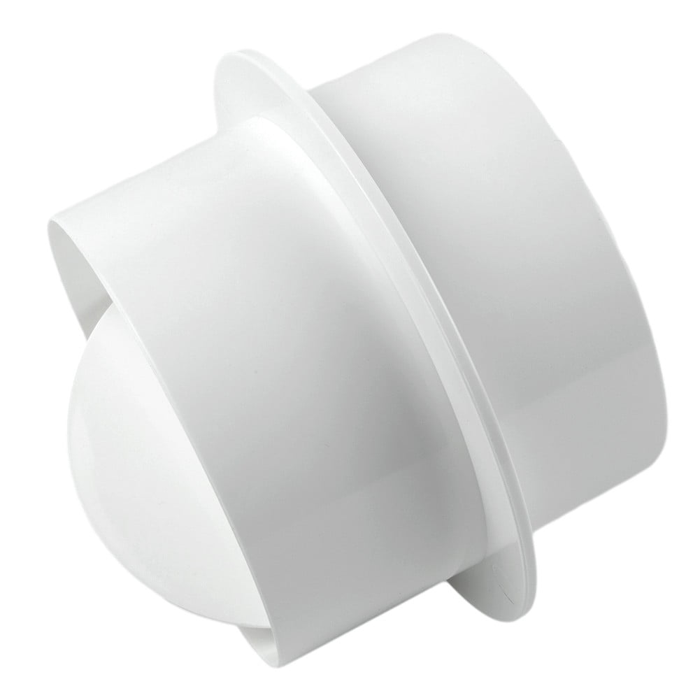 PVC Fan Check Valve For Bathroom Kitchen Valve Round Pipe Backdraft ...