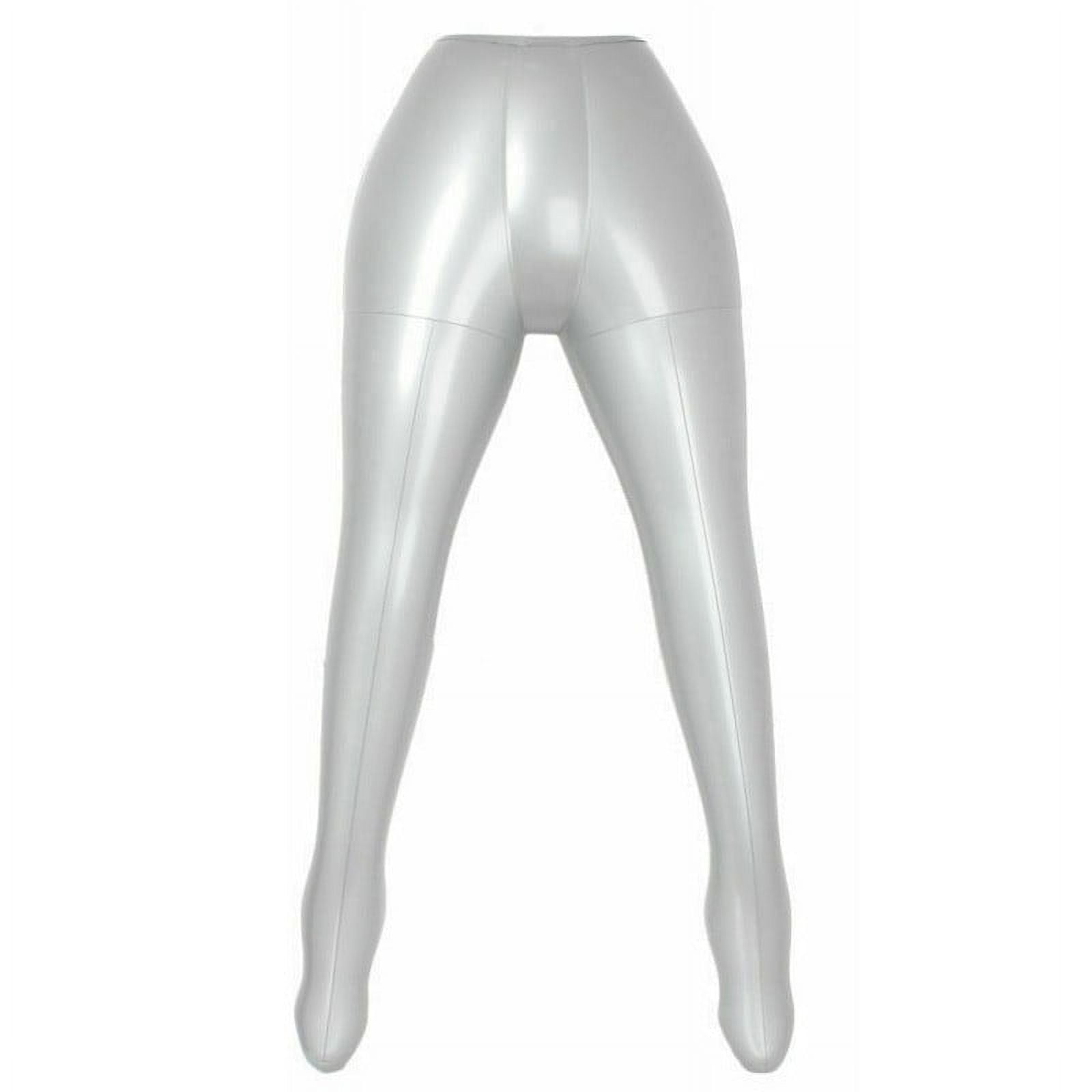 PVC Female Pants Underwear Inflatable Mannequin Dummy Torso Legs Model ...