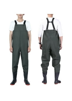 Deluxe Fishing Hip Waders Men Women Wading Pants Trousers with Boots ...