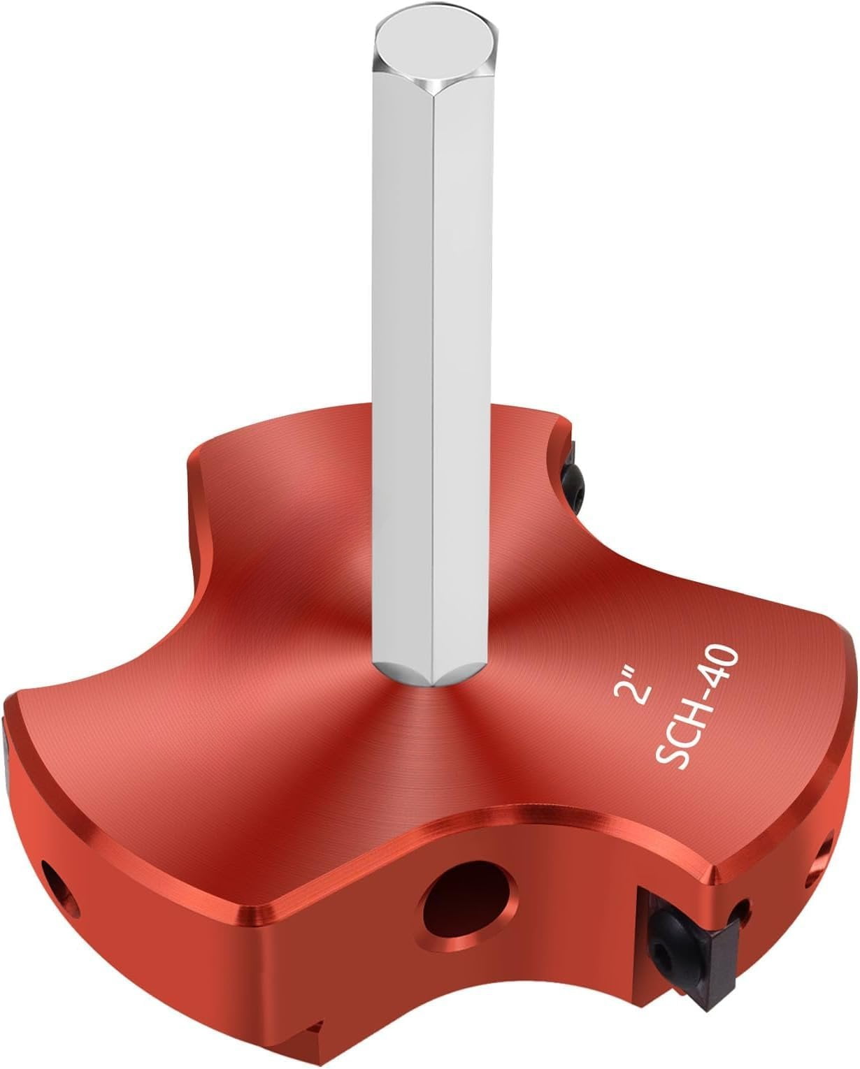 PVC Fitting Saver 2-Inch ,Triple PVC Pipe Reamer Socket Saver with 3/8 ...