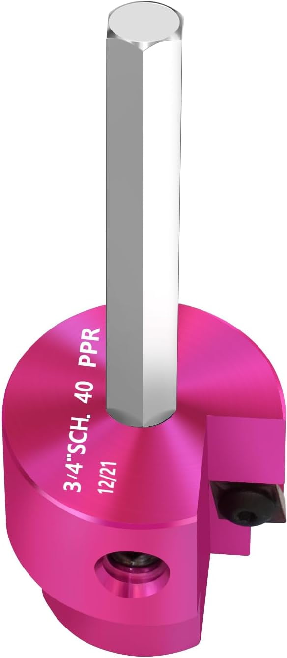 PVC Fitting Saver 3/4-Inch , PVC Pipe Reamer,Socket Saver with 1/4-Inch ...