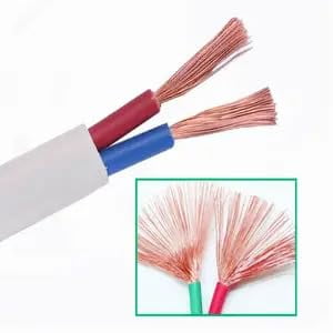 PVC Flexible Cable Wire Multi Core Copper Wires 1 MM x 2 Core with ISI ...