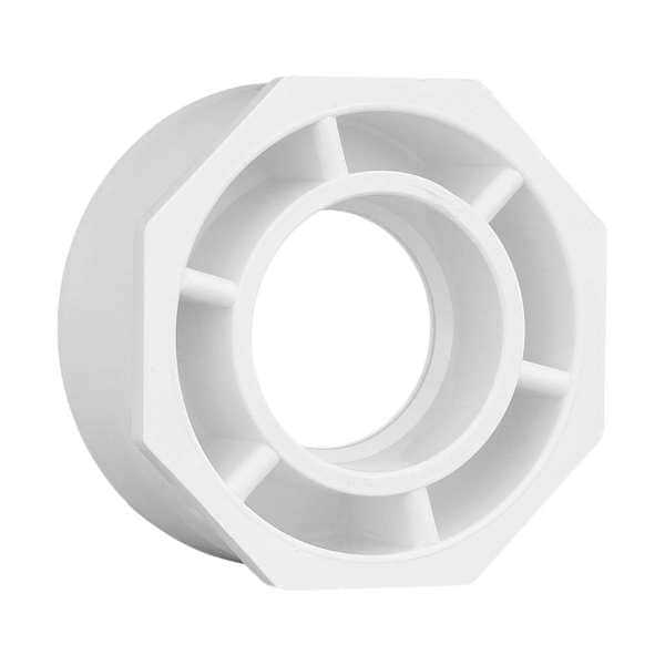 PVC Flush Bushing, Hub x Spigot, 3 in x 1 1/2 in Pipe Size - Walmart.com