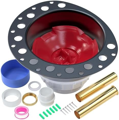 PVC Freestanding Tub Drain Rough-in Kit – Bathtub Drain for Island ...