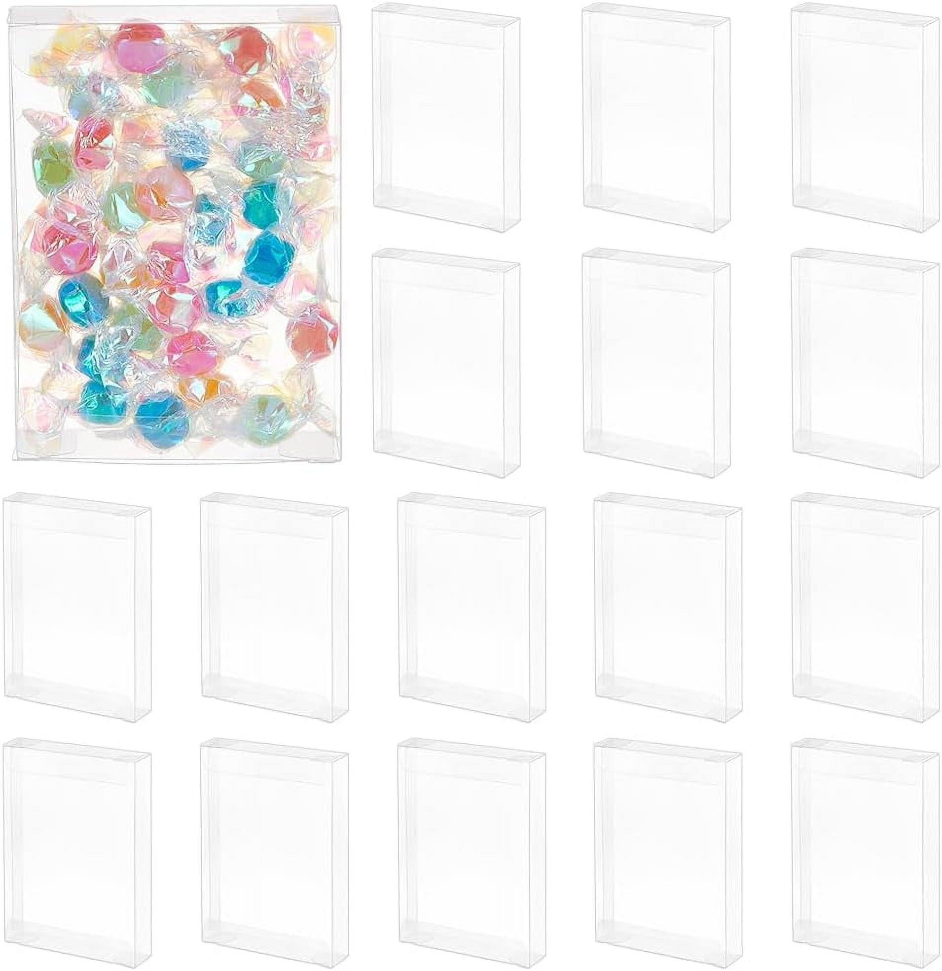 PVC Gift Box Bracelet Jewelry Packaging Box Rectangle Clear 11.7x8 ...