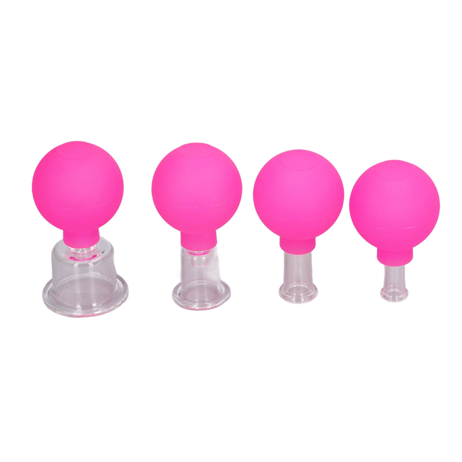 PVC Glass Cupping Set, Promotes Skin Health, Relieves Tension Supports ...