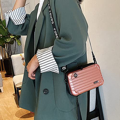 PVC Hard Shell Travel Multi-Function Luggage,Women's Portable Toiletry ...