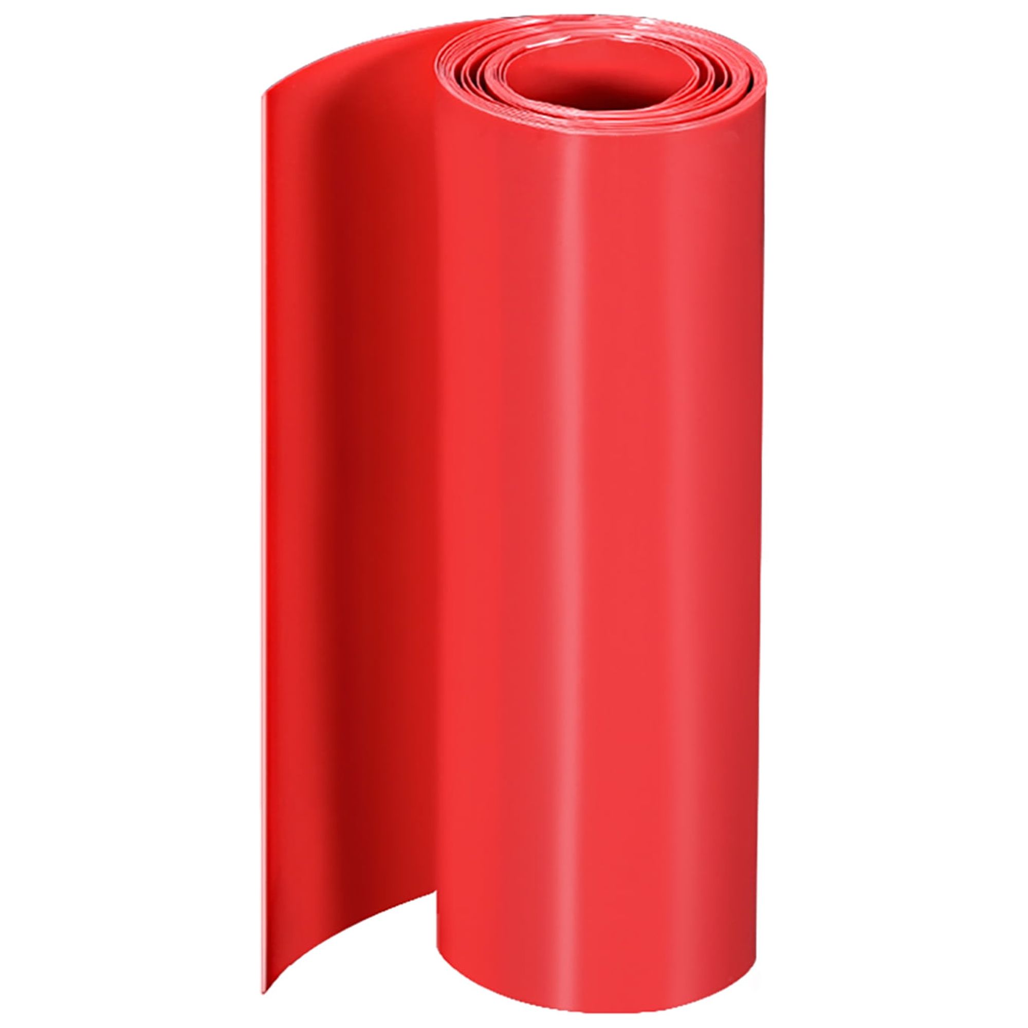 PVC Heat Shrink Tubes 150mm Flat Width Wrap for Dual Layer 18650 2 ...