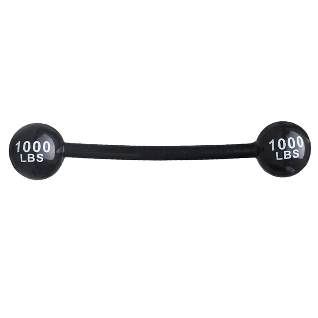 PVC Inflatable Barbell Sports Fitness Dumbbell Party Strongman Toy ...
