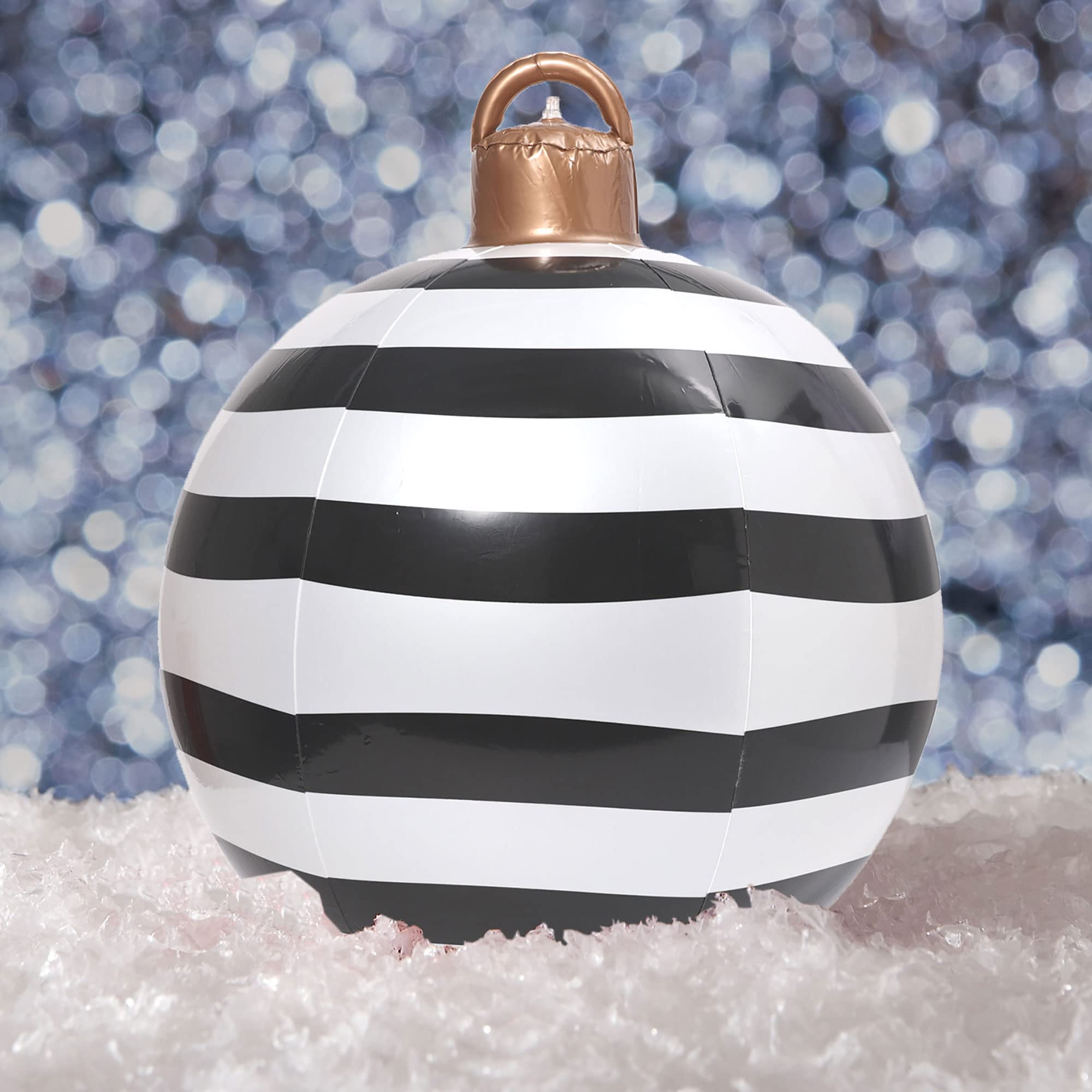 PVC Inflatable Christmas Ball 23.6 Inches Large Outdoor Christmas PVC ...