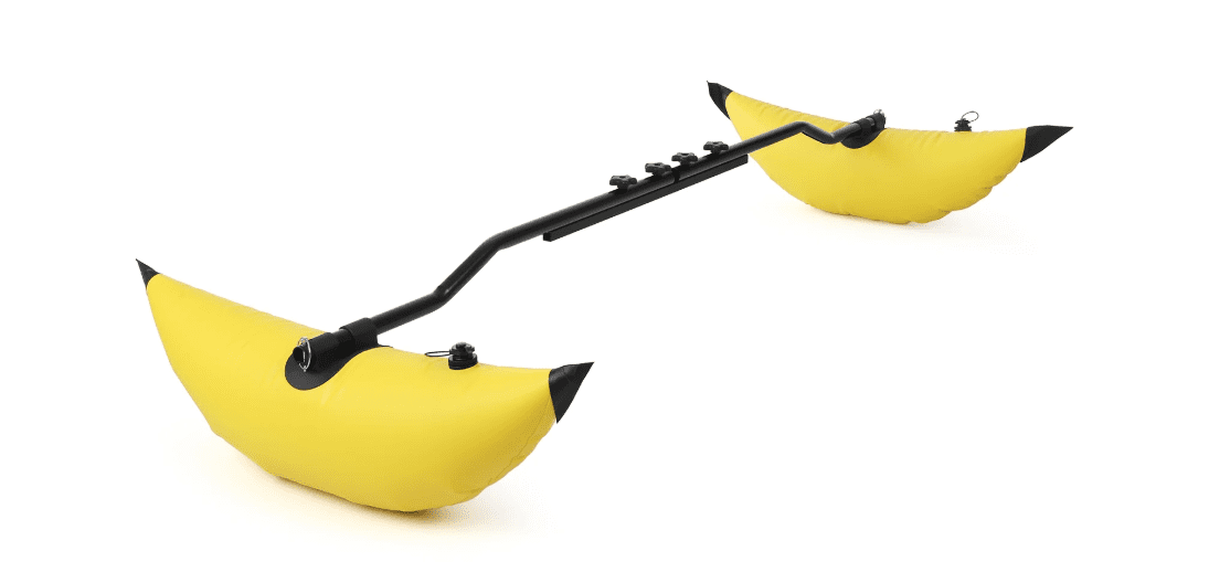 PVC Inflatable Outrigger Float with Sidekick Arms Rod Kayak Boat ...