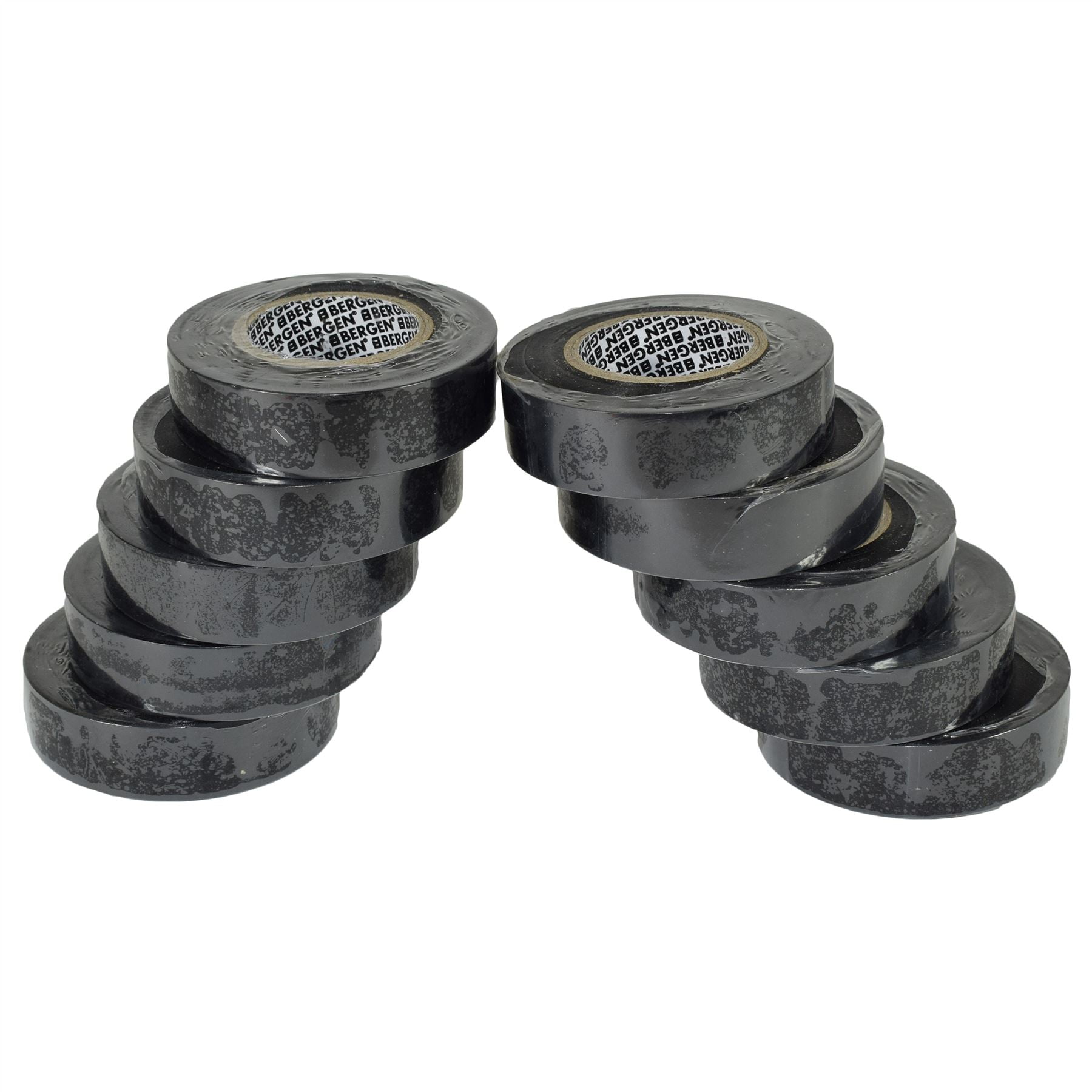 PVC Insulation Electricians Electrical Tape Black 10 Reels Flame ...