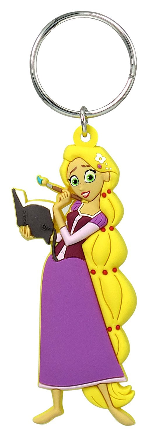 PVC Key Chain - Disney - Rapunzel New-Ver, Soft Touch 86124 - Walmart.com