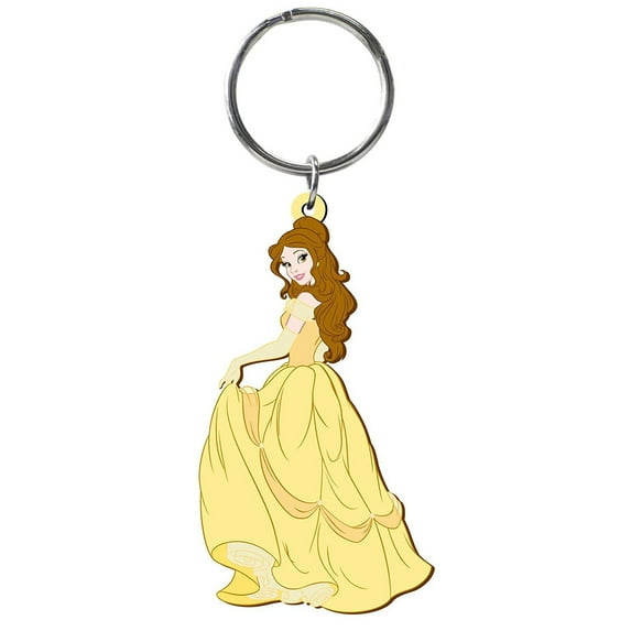 PVC Key Chain - - Princess - Belle Soft Touch Toys New 23737 - Walmart.com