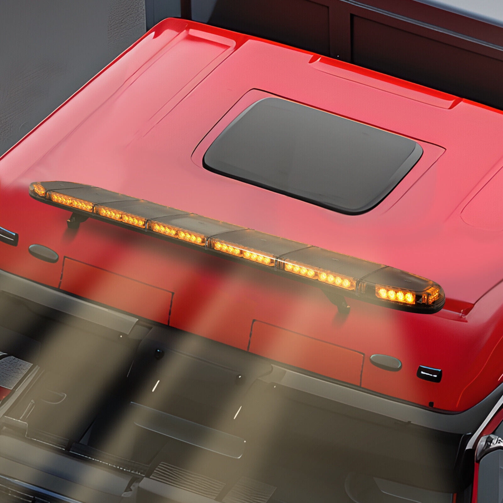 PVC LED Light Bar, Emergency Top Roof Lamp, Rooftop Strobe Light Bar ...