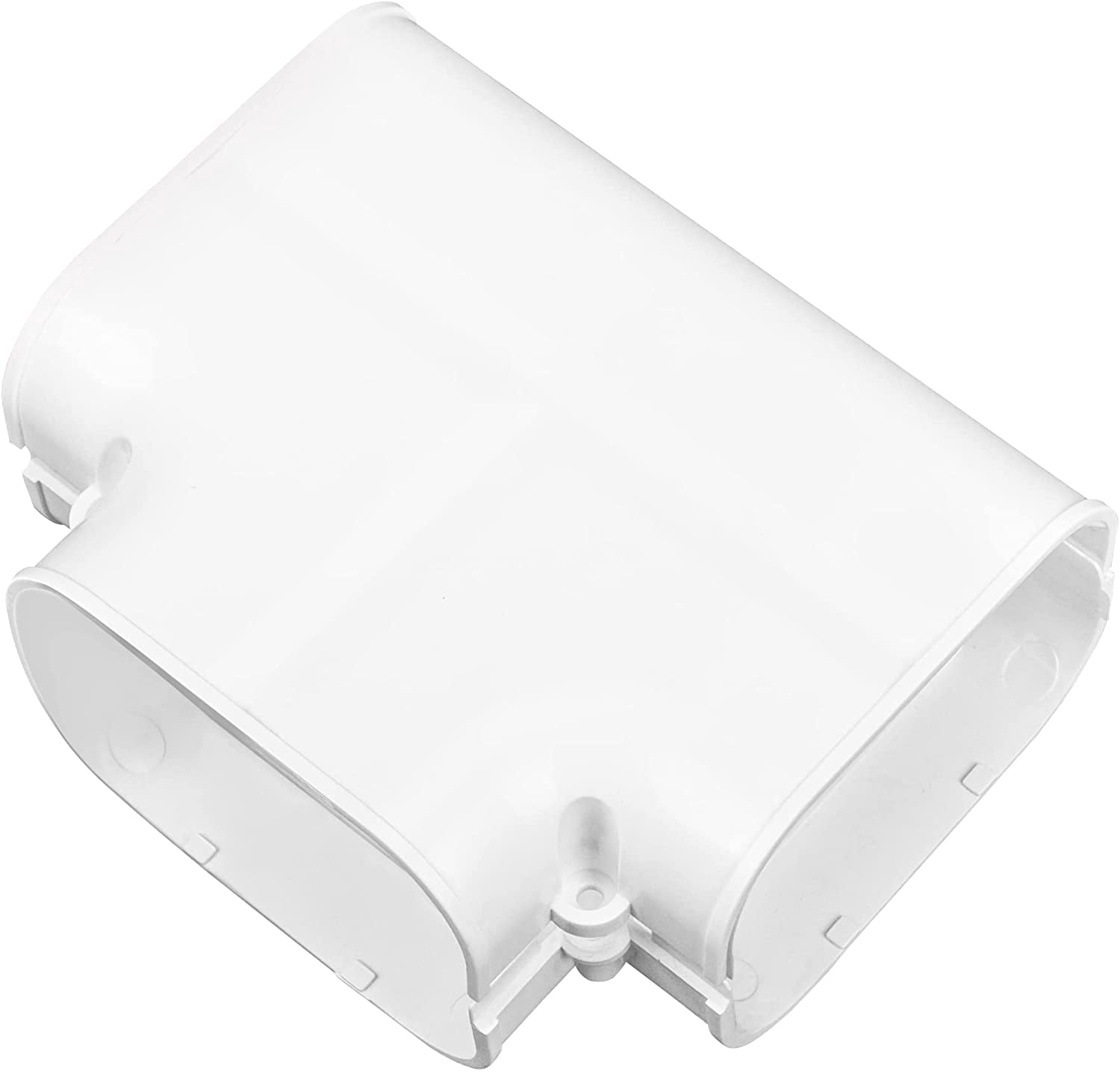 PVC Line Cover Kit Parts Accessories for Ductless Mini Split (4" T ...