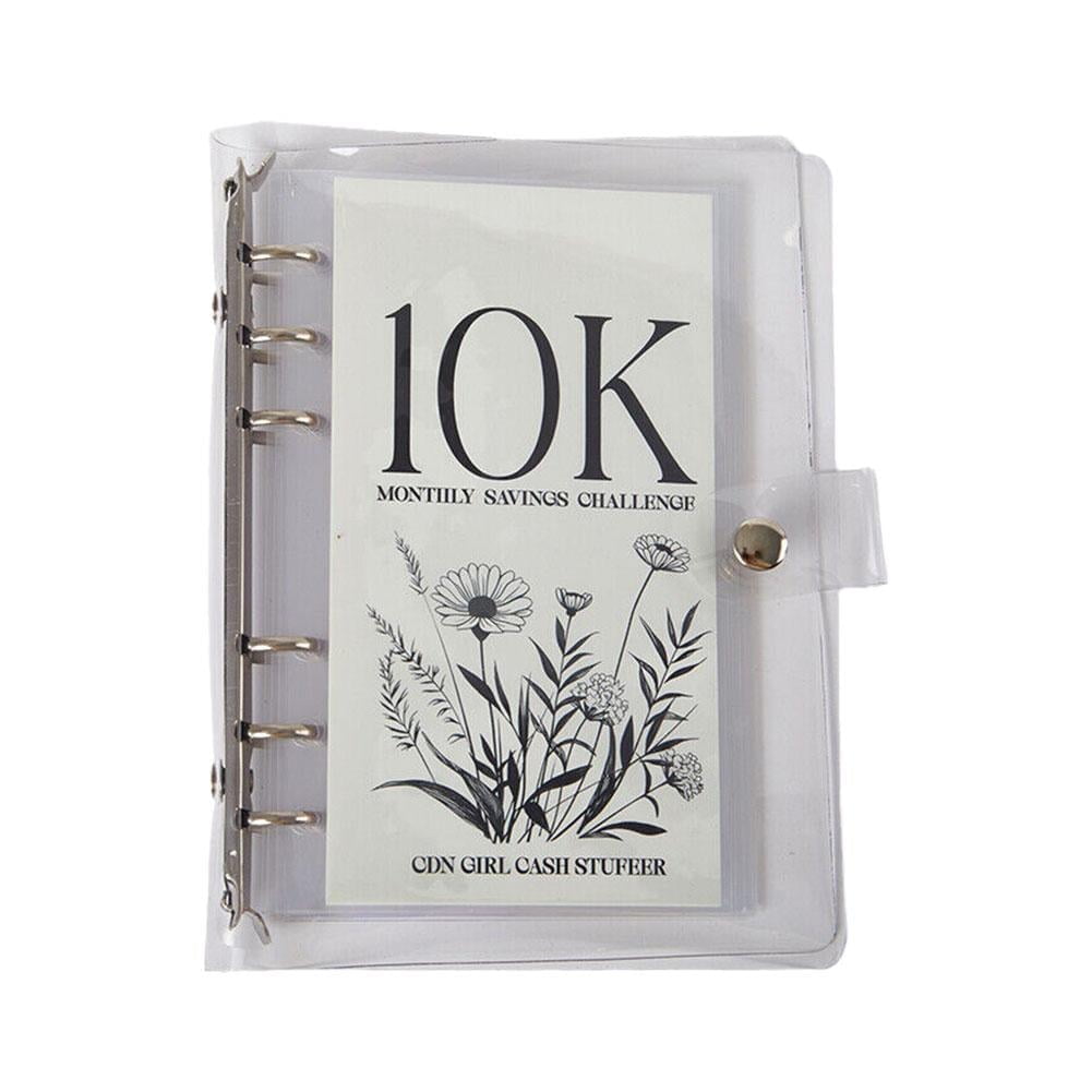 PVC Loose-leaf Book Saving Challenge Easy And Funny Way To Save 2.5K/5K ...