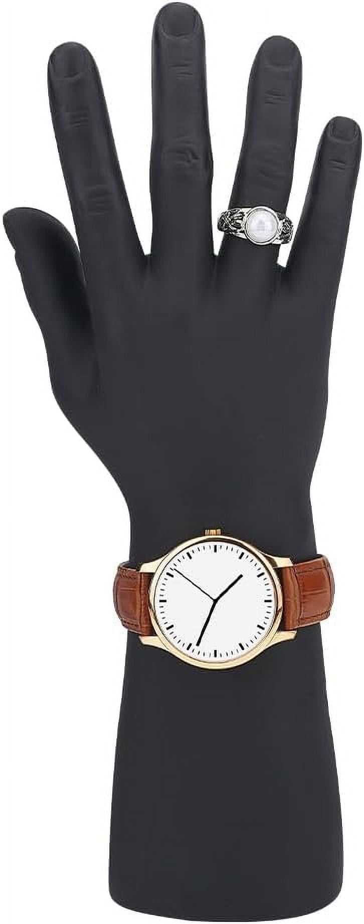 PVC Male Mannequin Right Hand Jewelry Bracelet Watch Ring Display ...