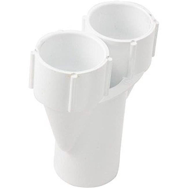PVC Manifold Wye, 1.5 x 1.5 x 1.5 in. Spigot - Walmart.com