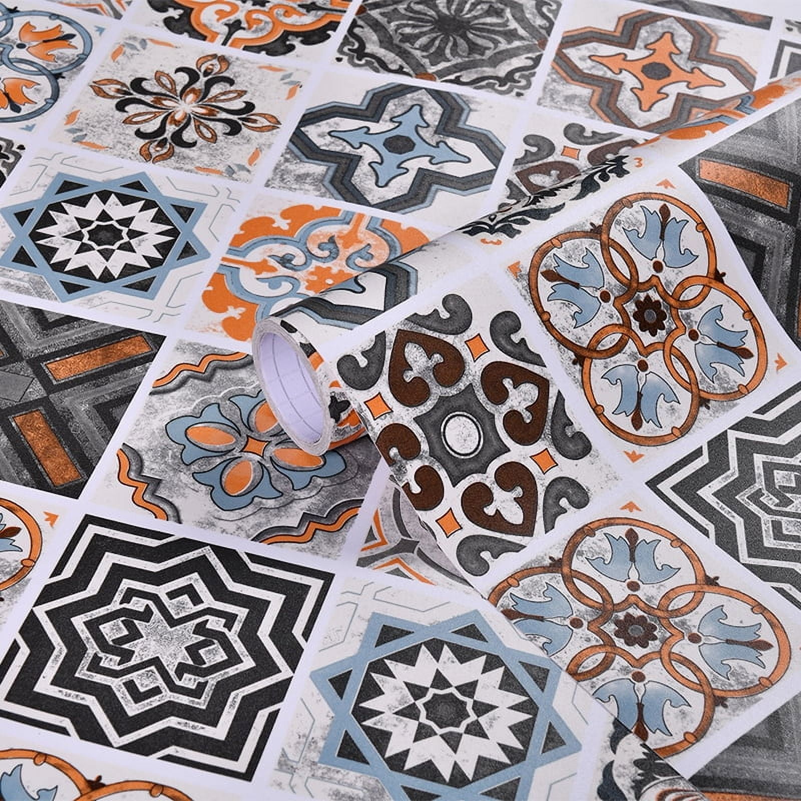 PVC Marble Self Adhesive Waterproof Wallpapers Thicken Oil Proof Wall ...