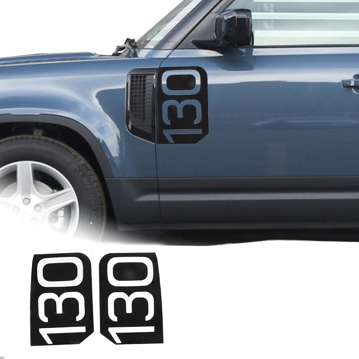 PVC Material Car Stickers,Side Exterior Fender Scuttle Vinyl Decal for ...