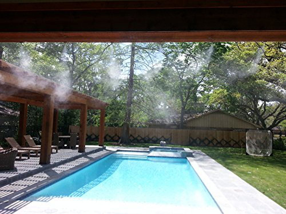 PVC Misting Kit - 10 Nozzles - Do It Yourself PVC Mist Kit (Pack of 20 ...