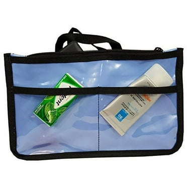 10 Pack Clear Handbag Organizer See Through Cosmetic Insert Purse r ...