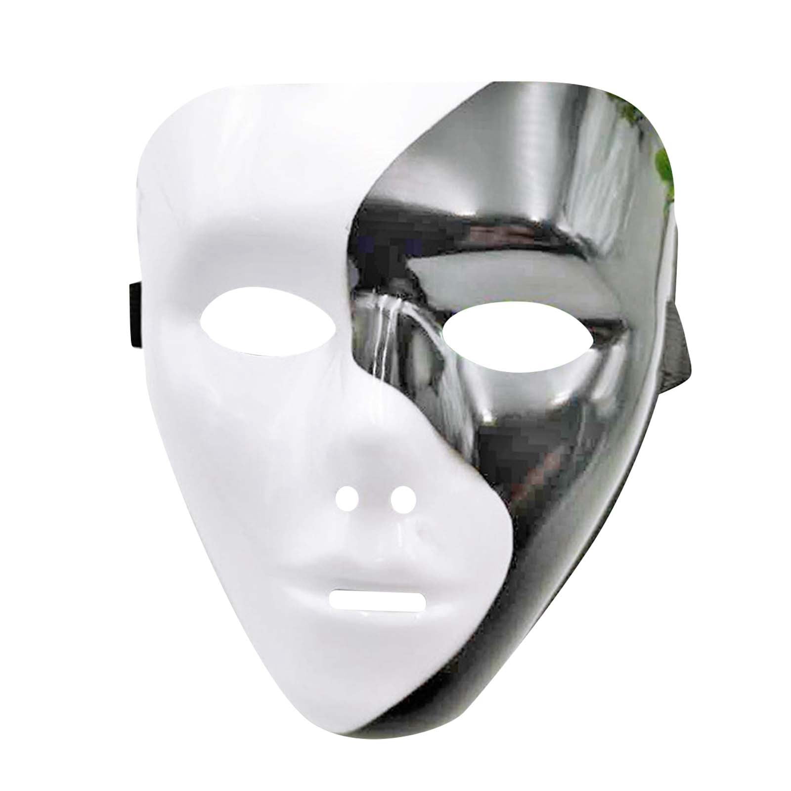 Patriotic Full Face Mask, Red White Blue Design, Lightweight ...