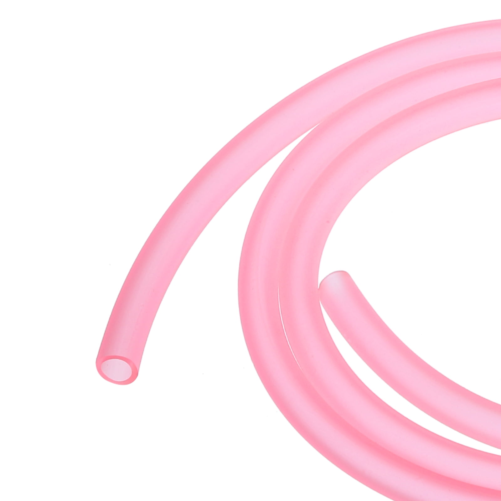 PVC Petrol Fuel Line Hose 3/16" x 5/16" 3.3ft Pink for Chainsaws Lawn ...